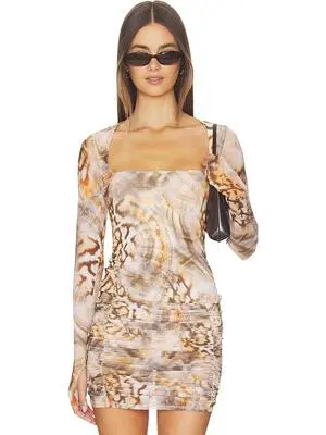 AFRM Ines Top - Ember Swirl Shell