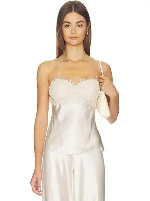 Cami Nyc Zoie Bustier Camisole - Oat