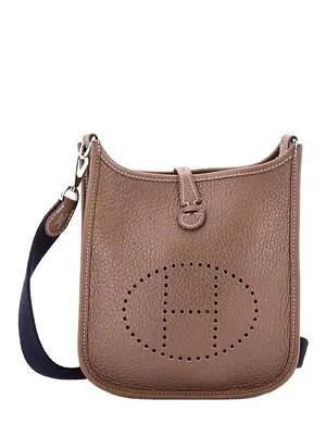 Hermès Tpm Evelyne Bag Gen Iii Clemence - Gray