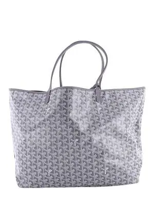 Goyard Saint Louis GM Tote Coated Canvas Gray