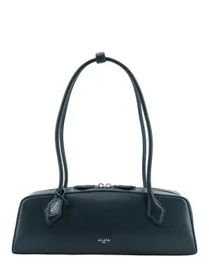 Alaïa Le Teckel Leather Shoulder Bag - Blue