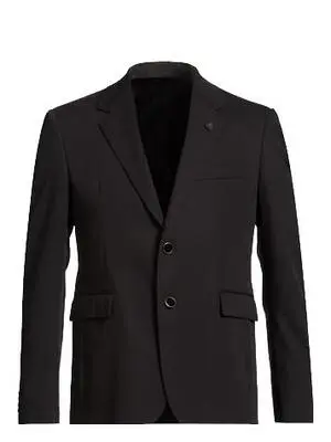 LARDINI Blazer Size Virgin Wool - Black