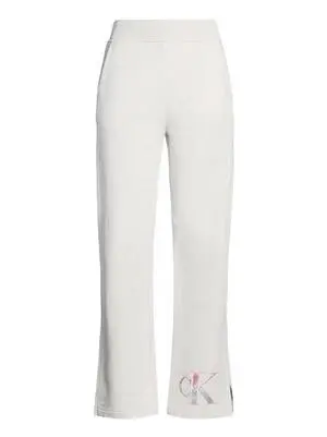 Calvin Klein Cotton Track Pants - Beige