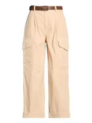 NINA MARS Military Cargo Pants - Beige