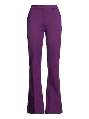 MANILA GRACE Flared High-Waisted Trousers