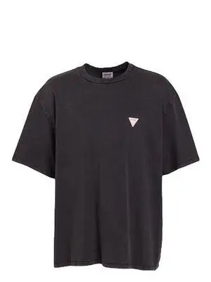 Guess T-shirt Military Size Cotton - Brown