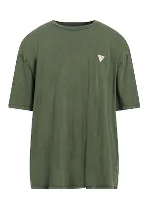 Guess T-shirt Military Size Cotton - Green