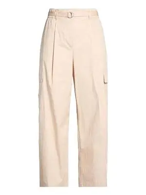Peserico High Waisted Belted Cargo Pants - Beige