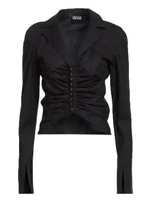 Versace Cotton And Elastane Shirt - Black