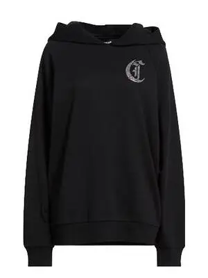 Just Cavalli Cotton French Terry Sweatshirt - Black