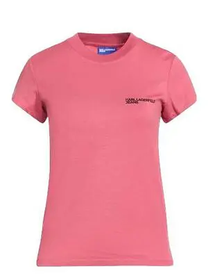 Karl Lagerfeld Organic Cotton T-shirt - Pink
