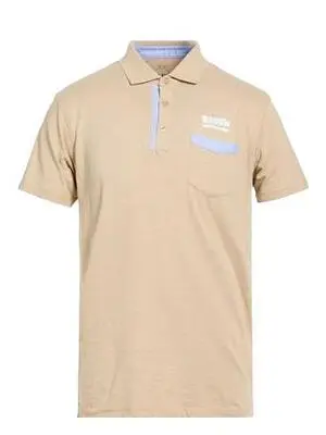 HARMONT & BLAINE Polo Shirt Size Cotton - Beige