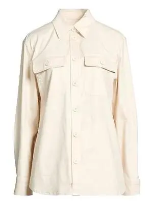 DRUMOHR Cotton-elastane Twill Overshirt - Beige