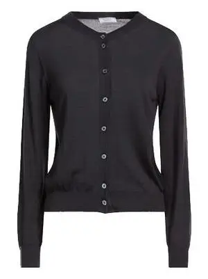 Peserico Merino Wool Button Cardigan - Blue