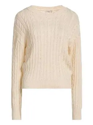 Peserico Cable-Knit Sweater Cream