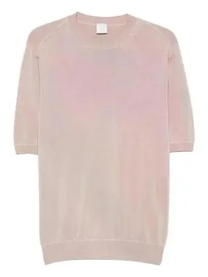 Eleventy Round-neck T-shirt - Pink