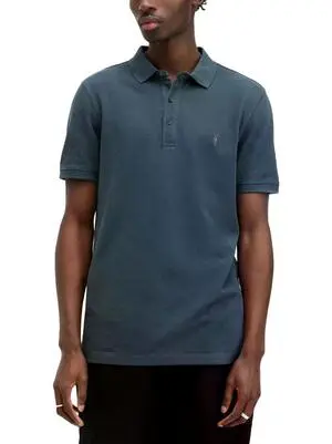 ALLSAINTS Reform Polo Shirt - Blue