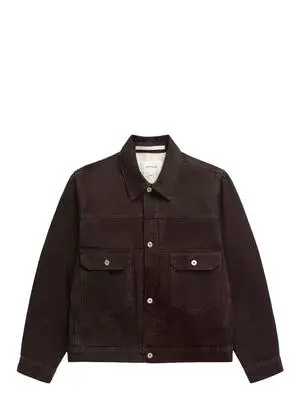Norse Projects Cotton Pocket Jacket - Brown