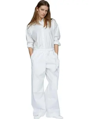 ATM Anthony Thomas Melillo Cotton Twill Judo Pants - White