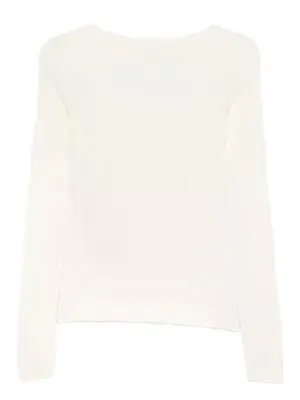 Our Legacy Strict Ribbed-knit T-shirt - Neutrals
