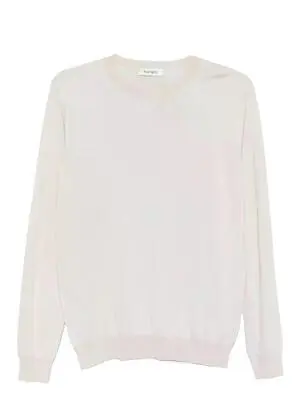 KANGRA Crew-neck Sweater - Neutrals