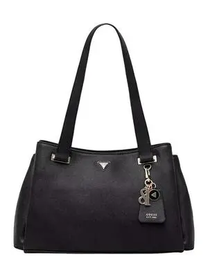 Guess Satchel Crossbody Bag - Black
