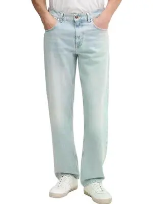 Guess Damon Label-patch Jeans - Blue