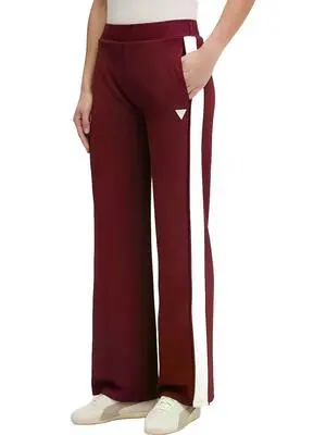 Guess Stripe Logo Trousers - Red