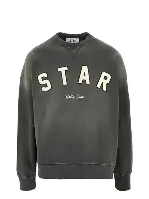 GOLDEN GOOSE Golden Goose Star Sweatshirt Grey