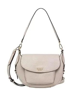 Guess Shoulder Bag With Detachable Strap - Grey