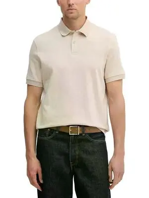 Guess Short Sleeve Polo Shirt - Neutrals
