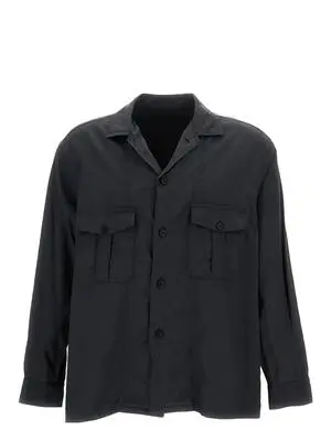 KAPTAIN SUNSHINE Silk Shirt - Black