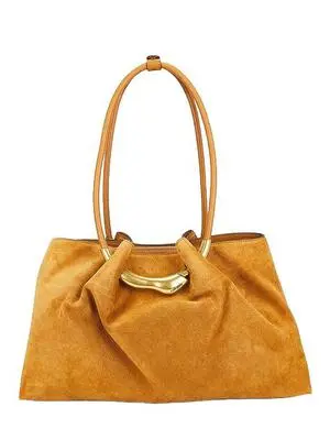 Cult Gaia Asa Satchel Bag - Tan