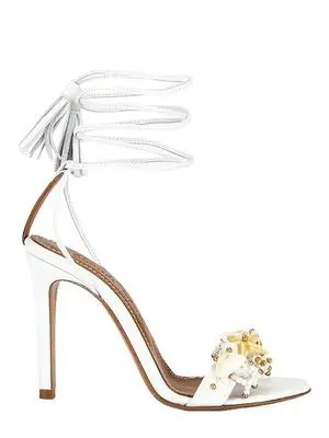 ALAMEDA TURQUESA Sirena Stiletto Sandal - White