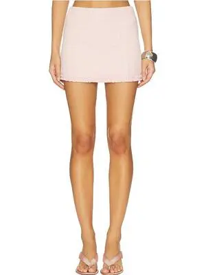 Devon Windsor Bianca Mini Skirt - Pink
