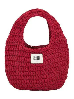 MARIE MARIE AMSTERDAM Egg Bag - Red