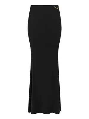 Amiri Chain-Detail Maxi Skirt Black