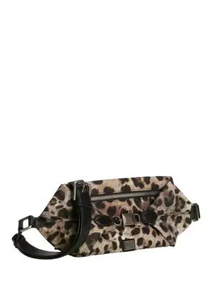 Dolce & Gabbana Leopard-print Belt Bag - Neutrals