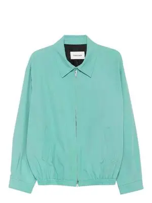 TONYWACK Collared Zip Jacket - Blue