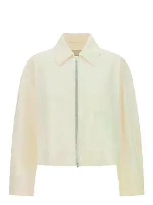 Herno Zip-up Cropped Jacket - Neutrals