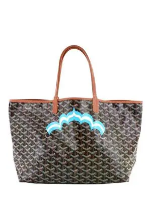 Goyard Saint Louis Printed Coated Canvas Pm Tote Bag - Brown
