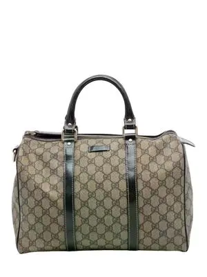Gucci Gg Supreme Joy Boston Bag - Neutrals