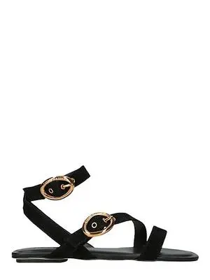 Steve Madden Karmin Suede Sandals Black