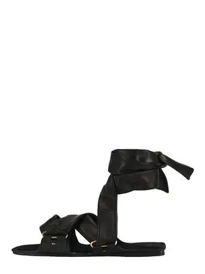 Khaite Boden Tie Flat - Black