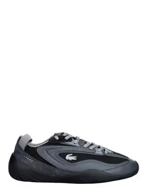 Lacoste Logo Lace-up Sneakers - Black