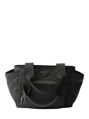 Prada Re-Nylon Tote Bag Grey
