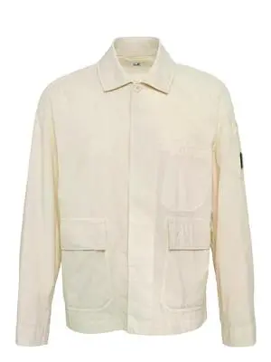 C.P. COMPANY Taylon P Buttoned Shirt Jacket Neutrals