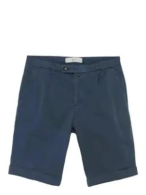 BRIGLIA 1949 Cuffed Shorts - Blue