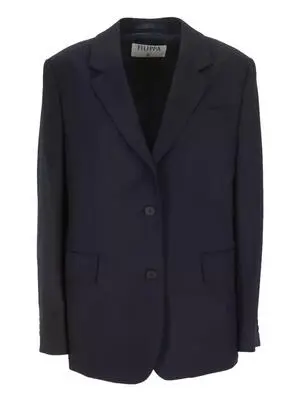 Filippa K Buttoned Pocket Jacket - Blue