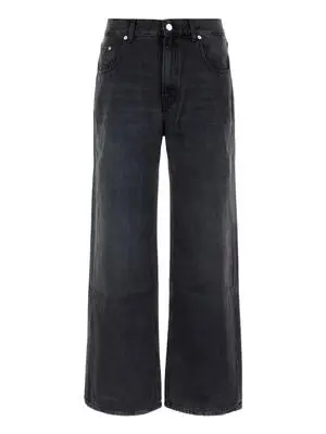 Séfr Relaxed Wide-leg Jeans - Grey